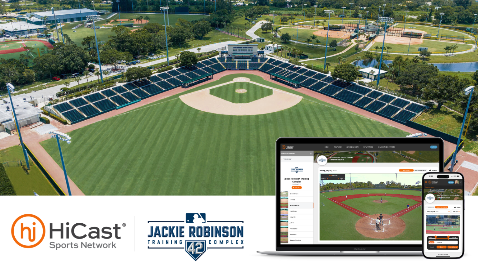 Streaming at the Jackie Robinson Training Complex | MLB.com