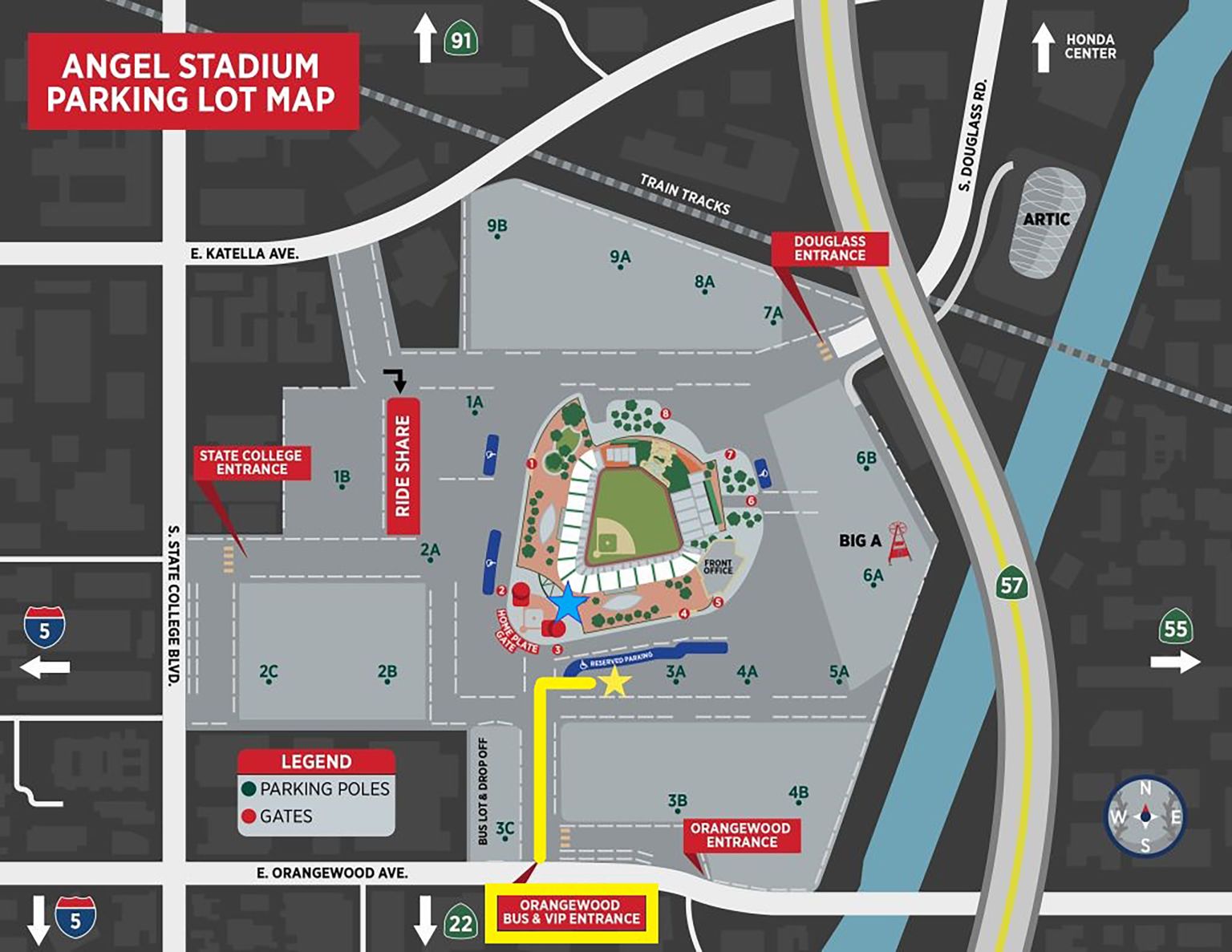 Tours of Angel Stadium | Los Angeles Angels