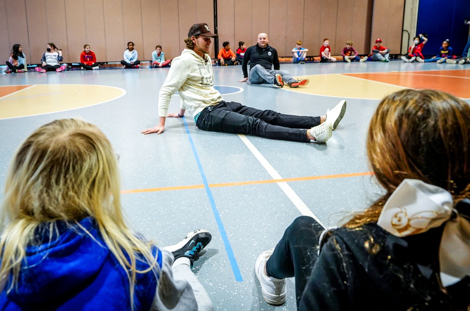 Alec Bohm hosts Phillies Phitness workout class presented by GIANT on ...