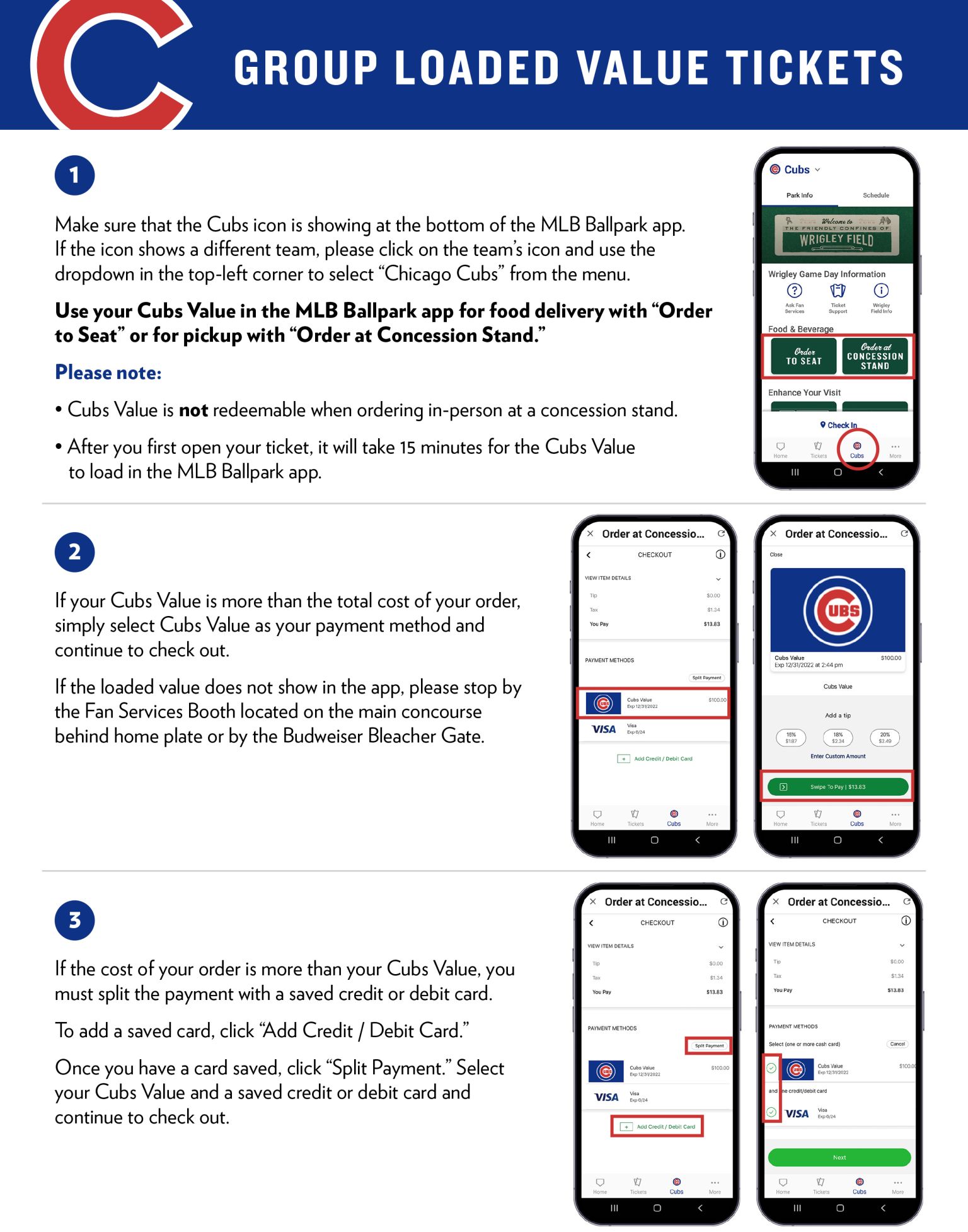 Loaded Value Group Tickets | Chicago Cubs