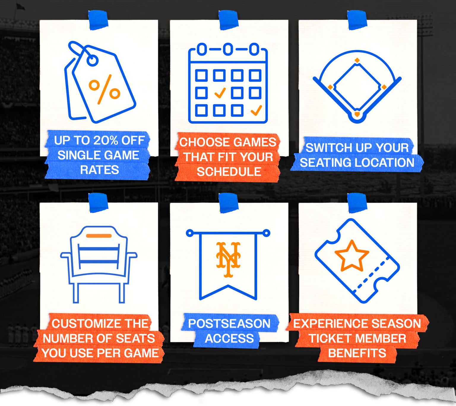 Season Ticket Memberships: Mets Flex | New York Mets