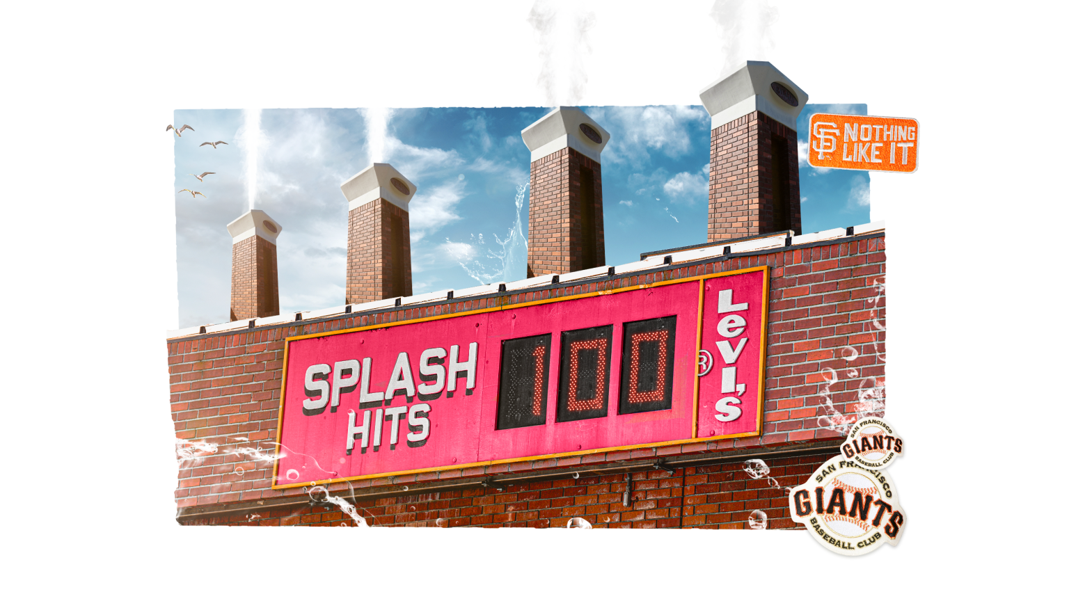 100th Splash Hit | San Francisco Giants