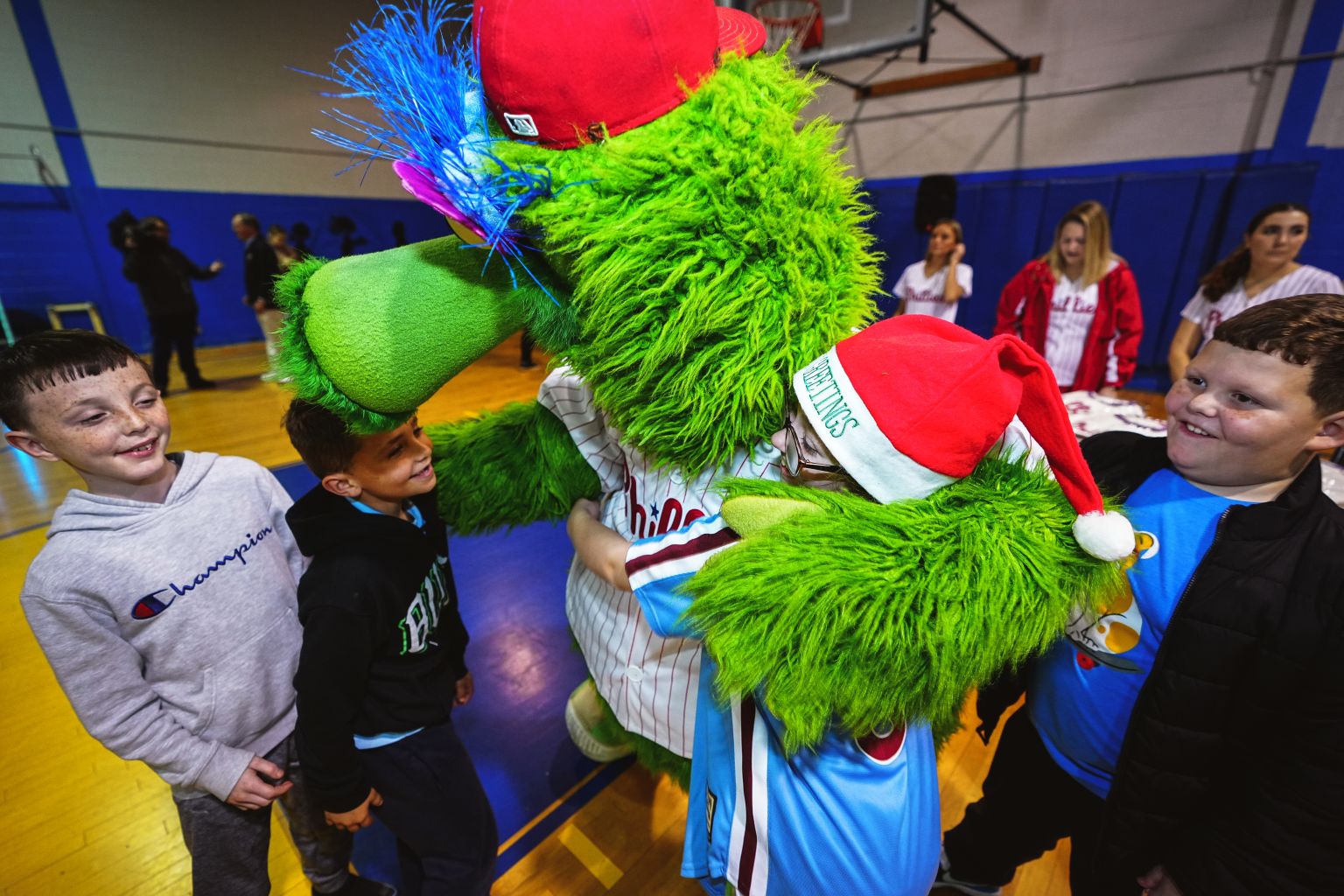 Ford PAL Center Gets Treated to Phillies Holiday Party | Philadelphia ...