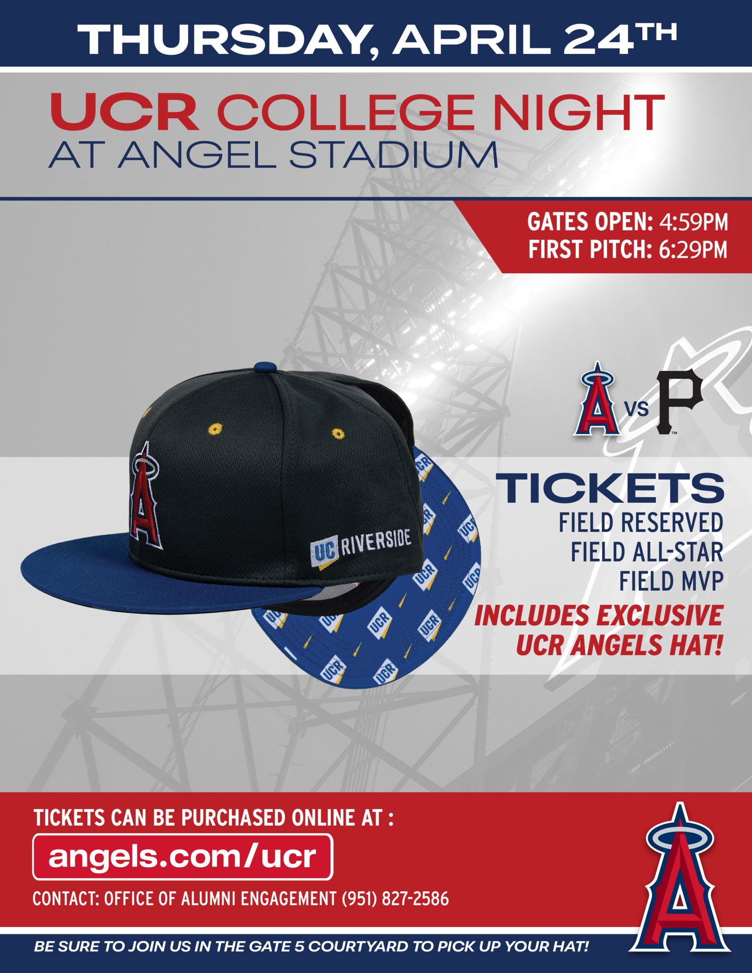UC Riverside Night | Los Angeles Angels