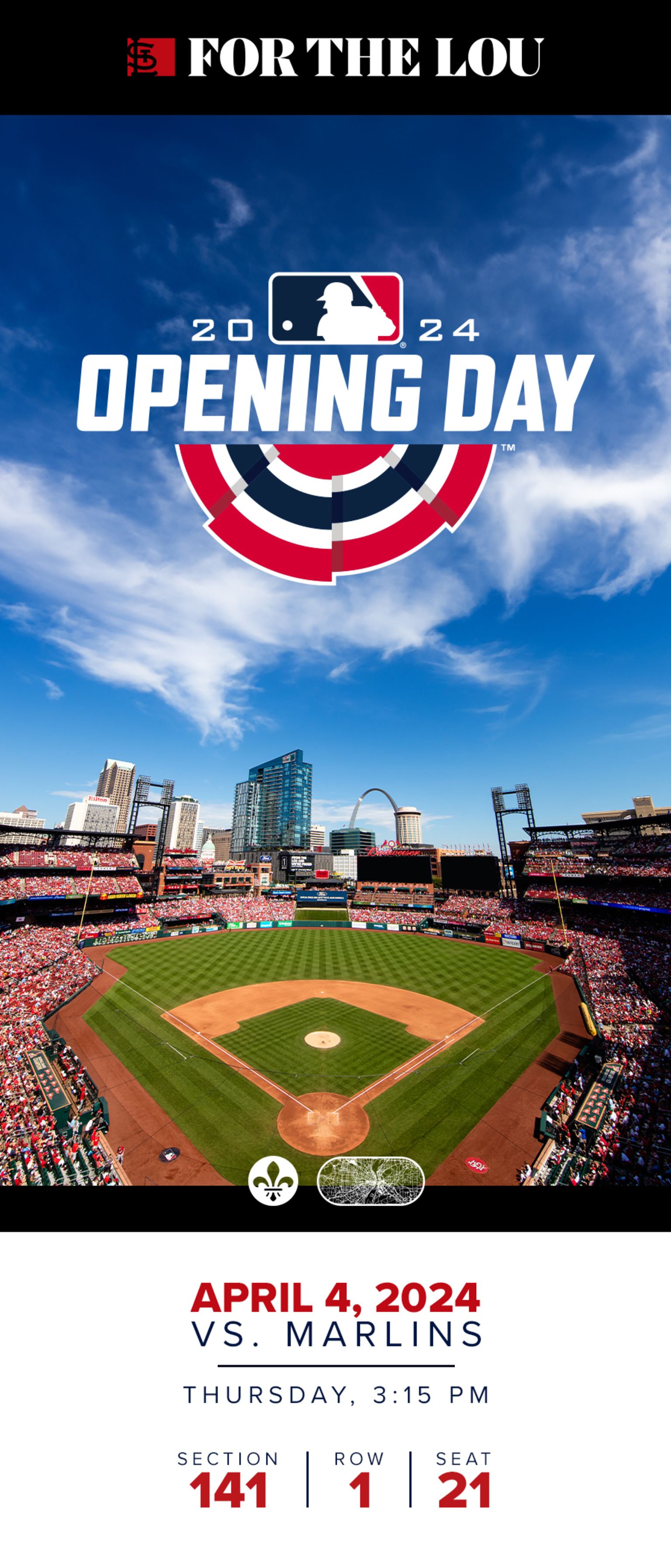 Souvenir Tickets | St. Louis Cardinals