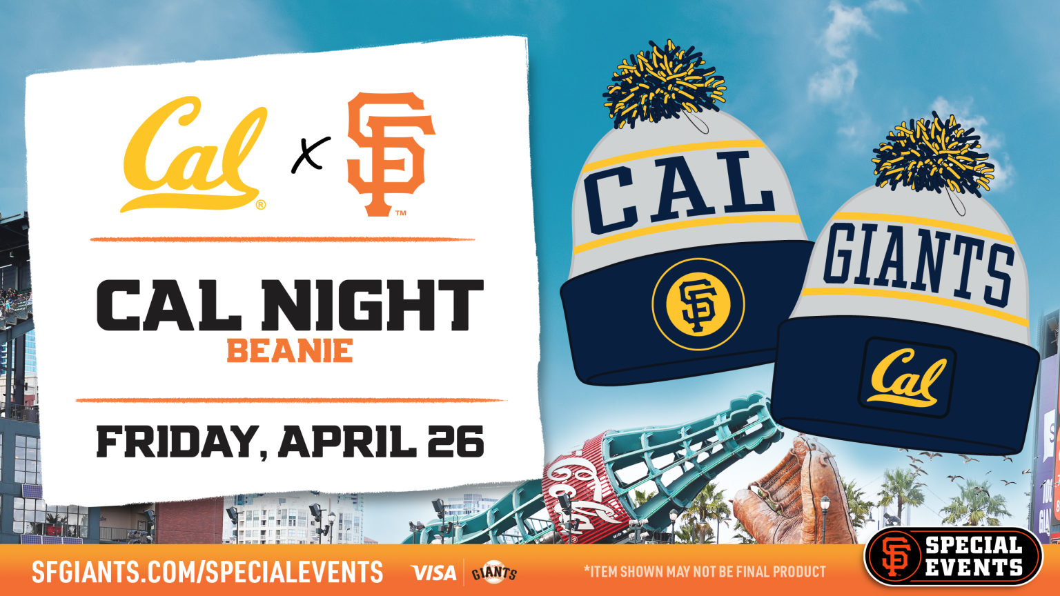 Cal Night | Special Event | San Francisco Giants