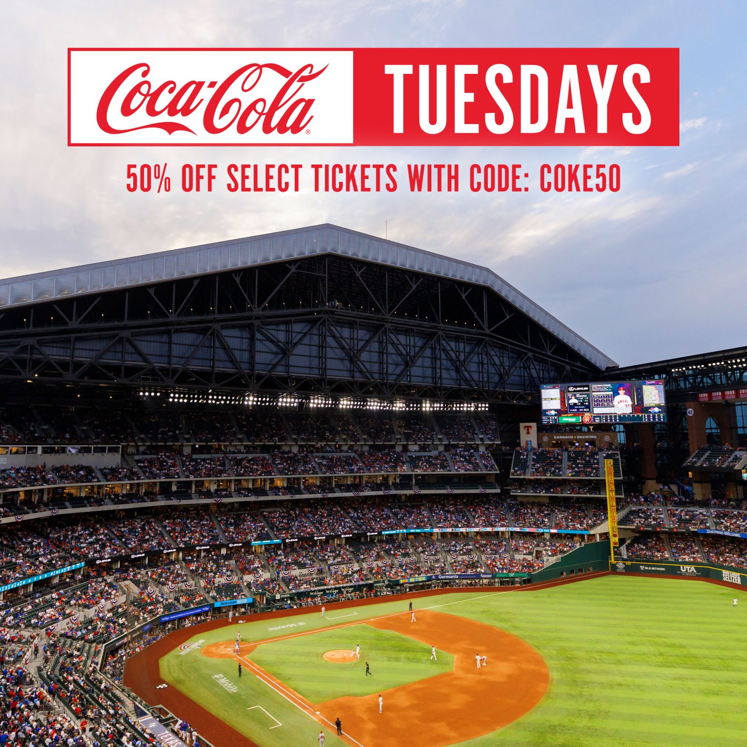 Ticket Specials | Texas Rangers | Texas Rangers