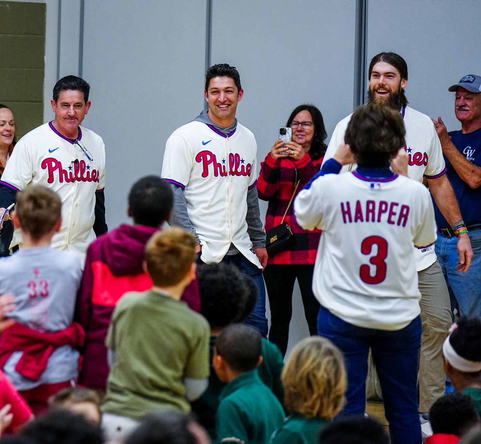 Phillies Winter Tour: Phanatic About Reading School Assembly ...
