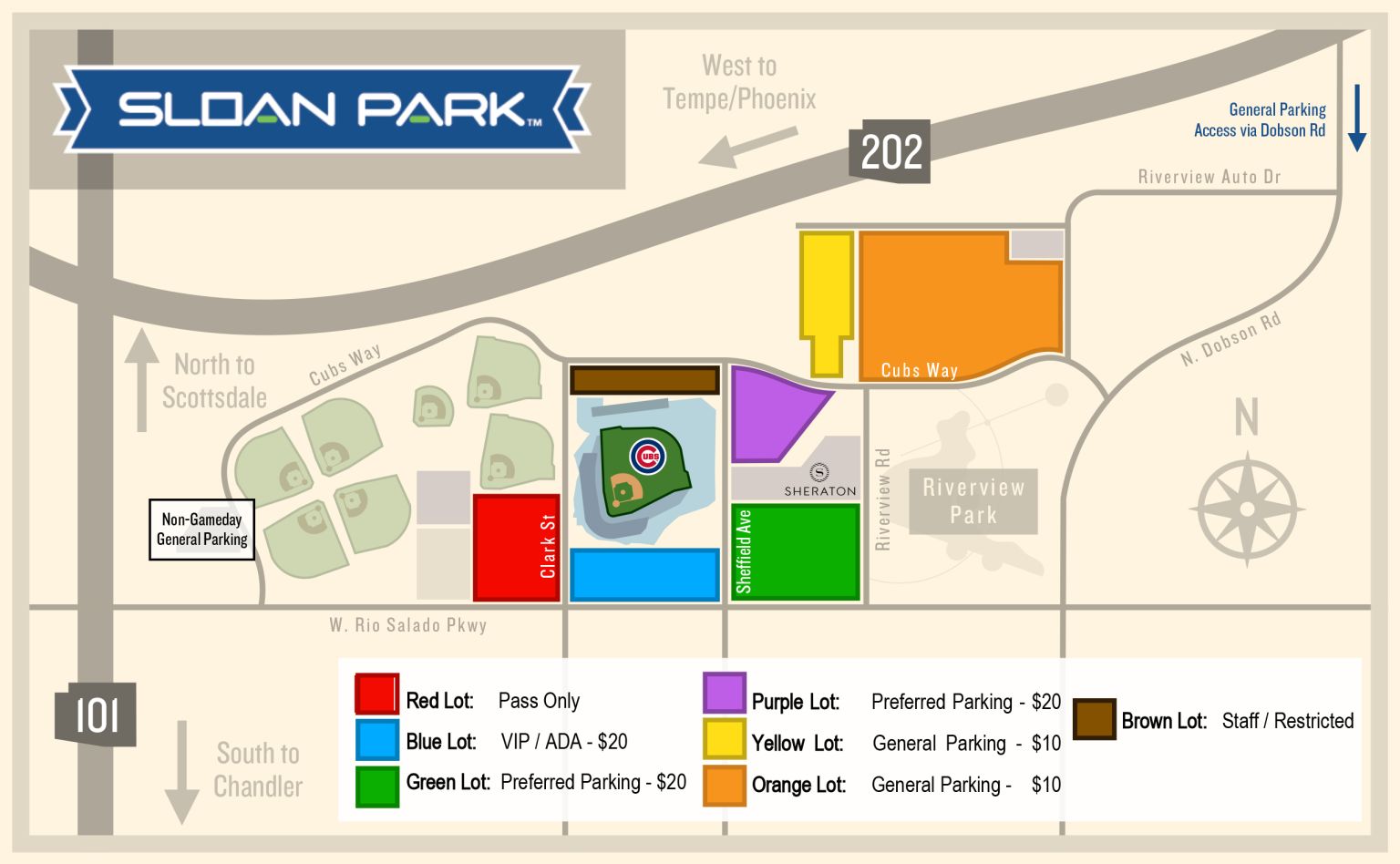 Transportation | Sloan Park | Chicago Cubs