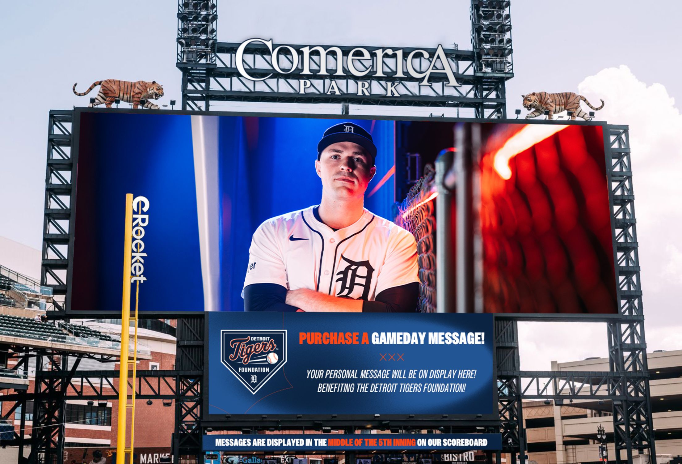 Gameday Messages | Detroit Tigers