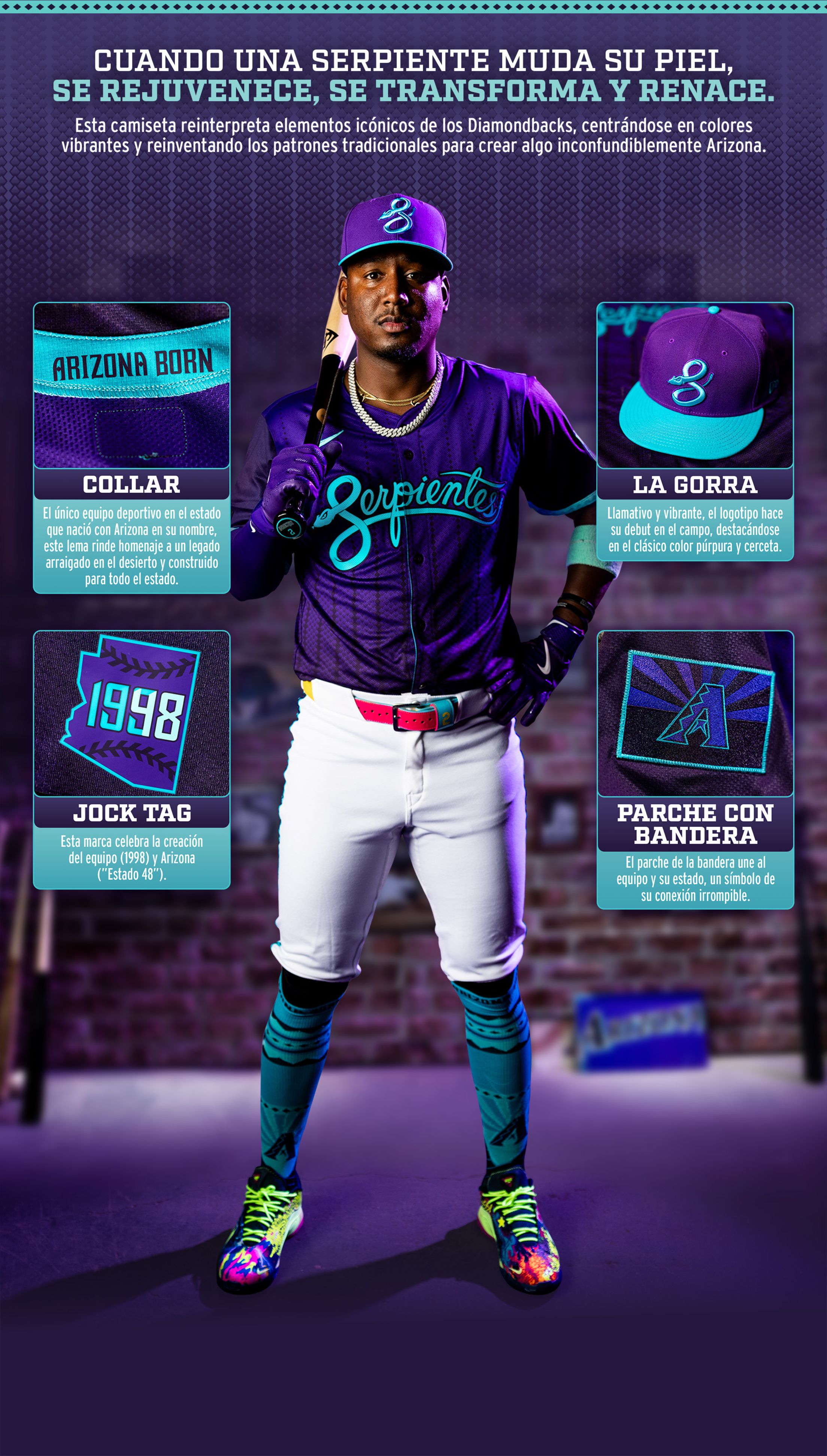 Serpientes City Connect | Los D-Backs de Arizona