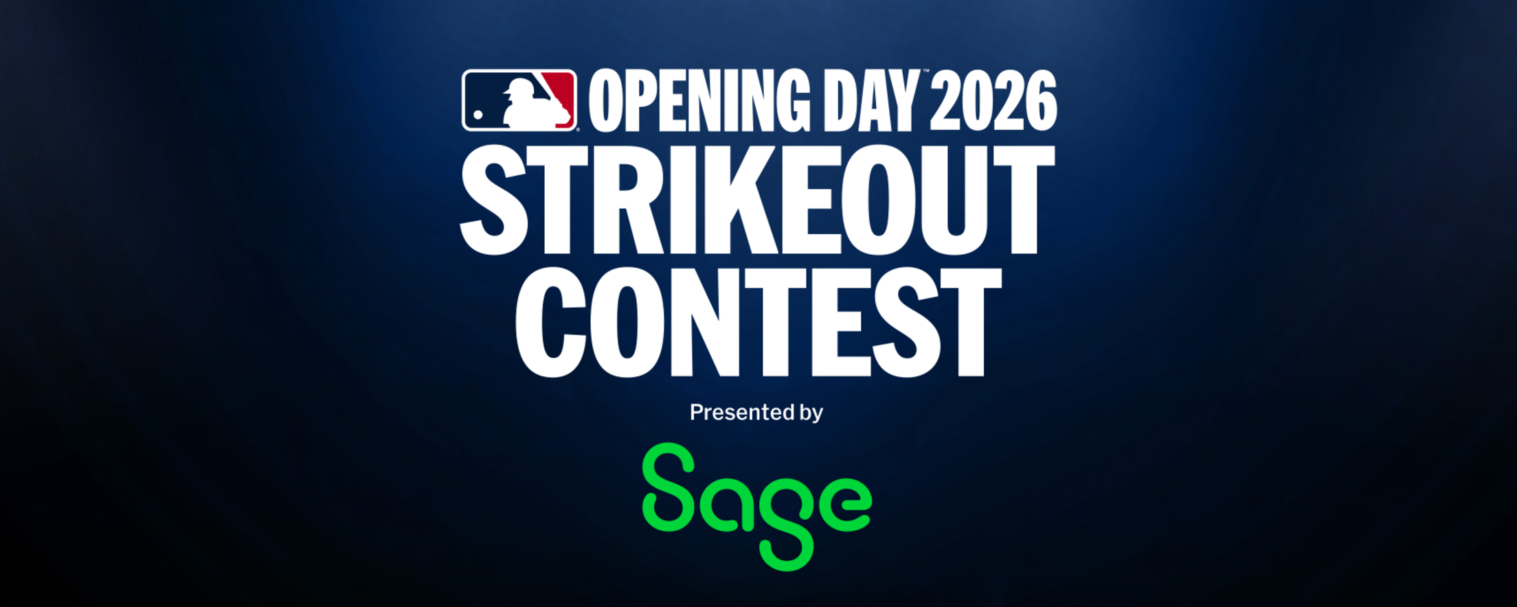 MLB Opening Day Strikeout Contest presented by Sage | MLB.com