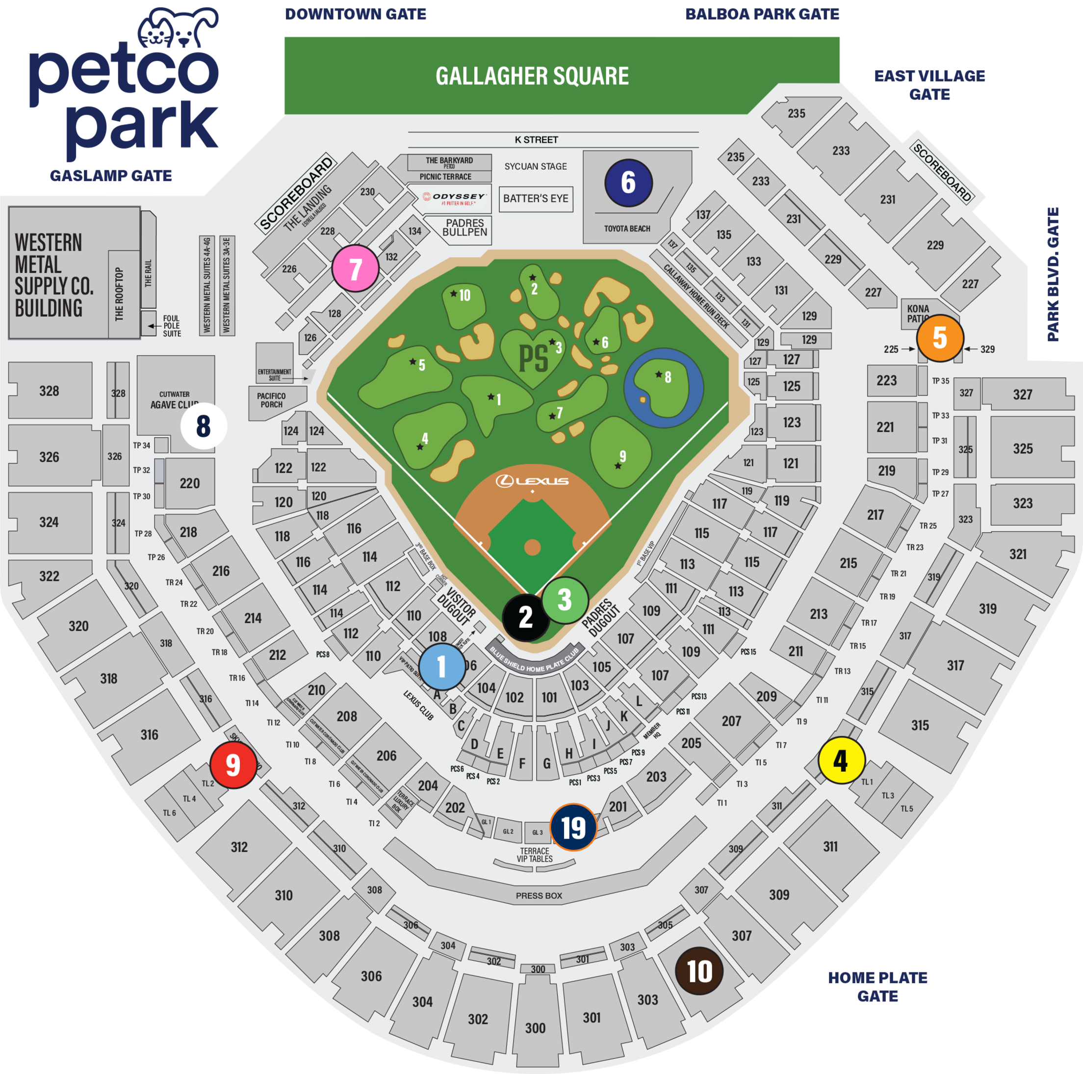 The Links at Petco Park | San Diego Padres