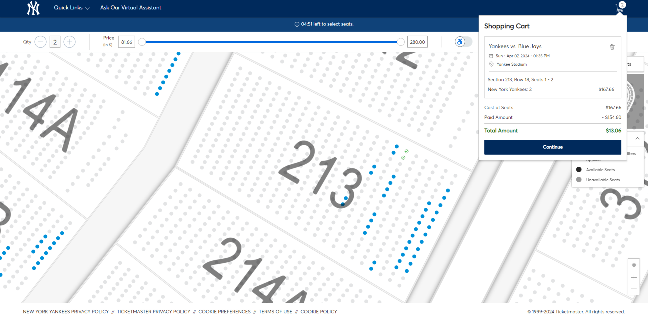 Future Game Ticket Exchange Program Process | New York Yankees
