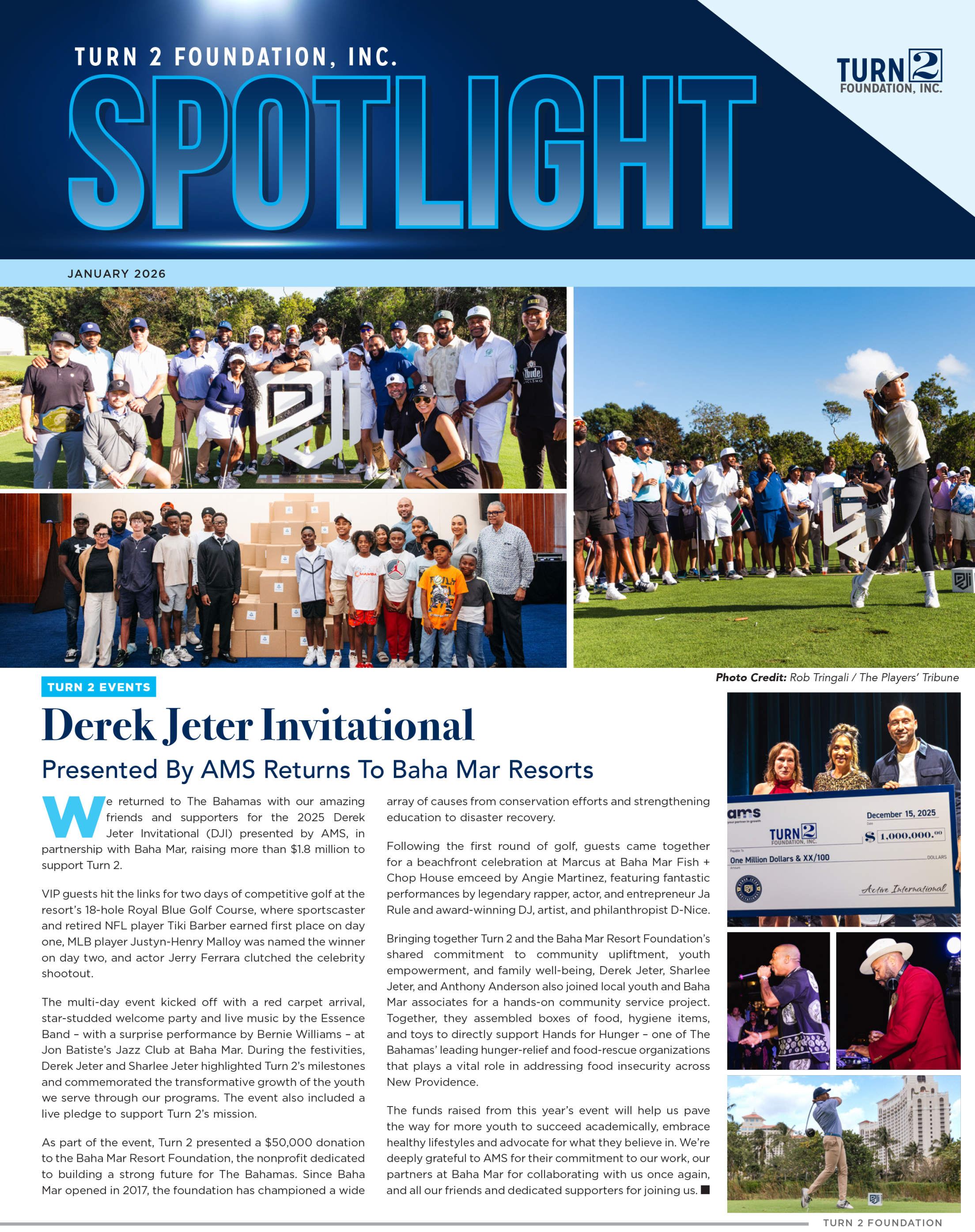 Newsletter | Derek Jeter's Turn 2 Foundation | MLB.com