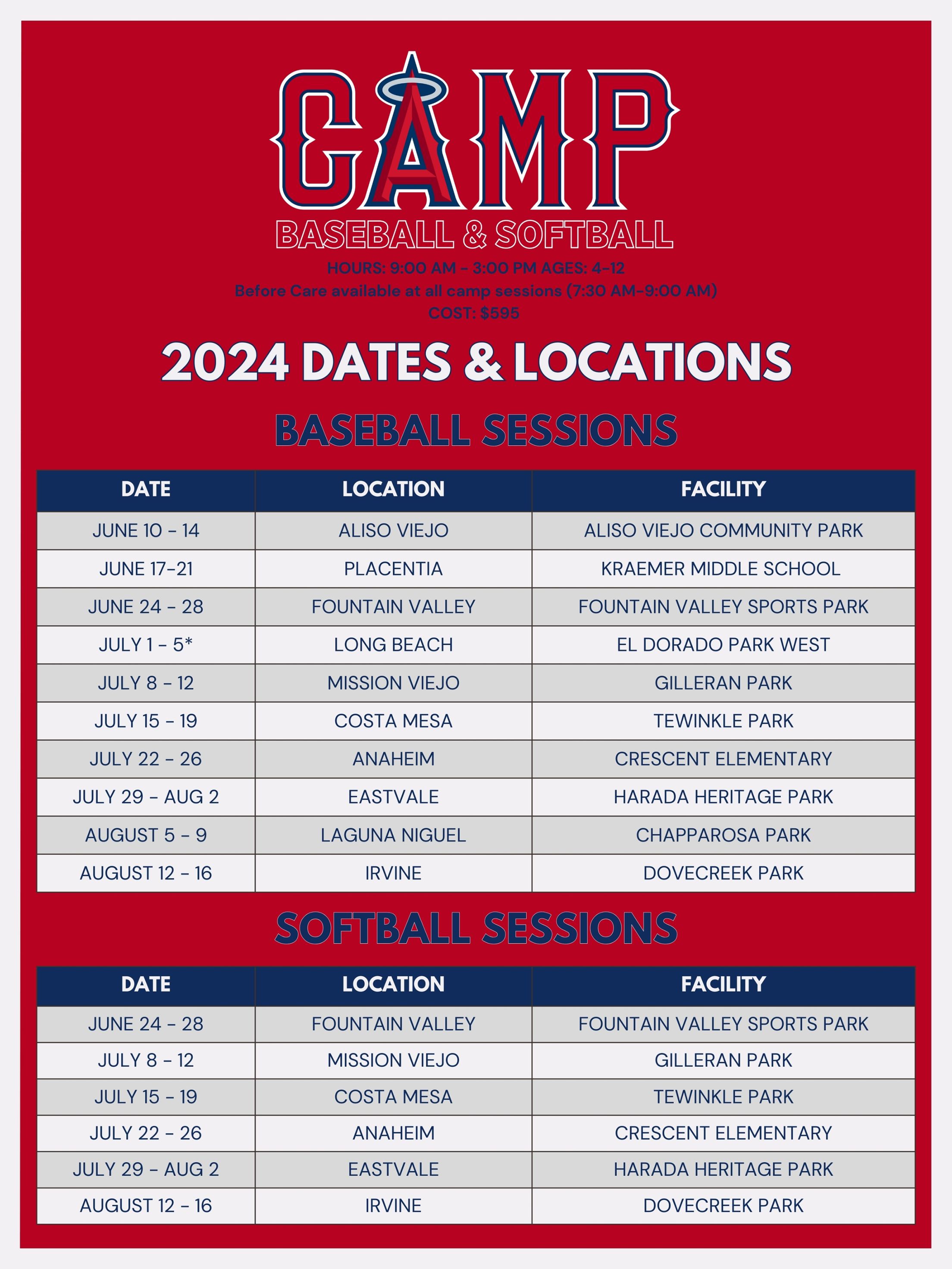 Angels Baseball & Softball Camps | Los Angeles Angels