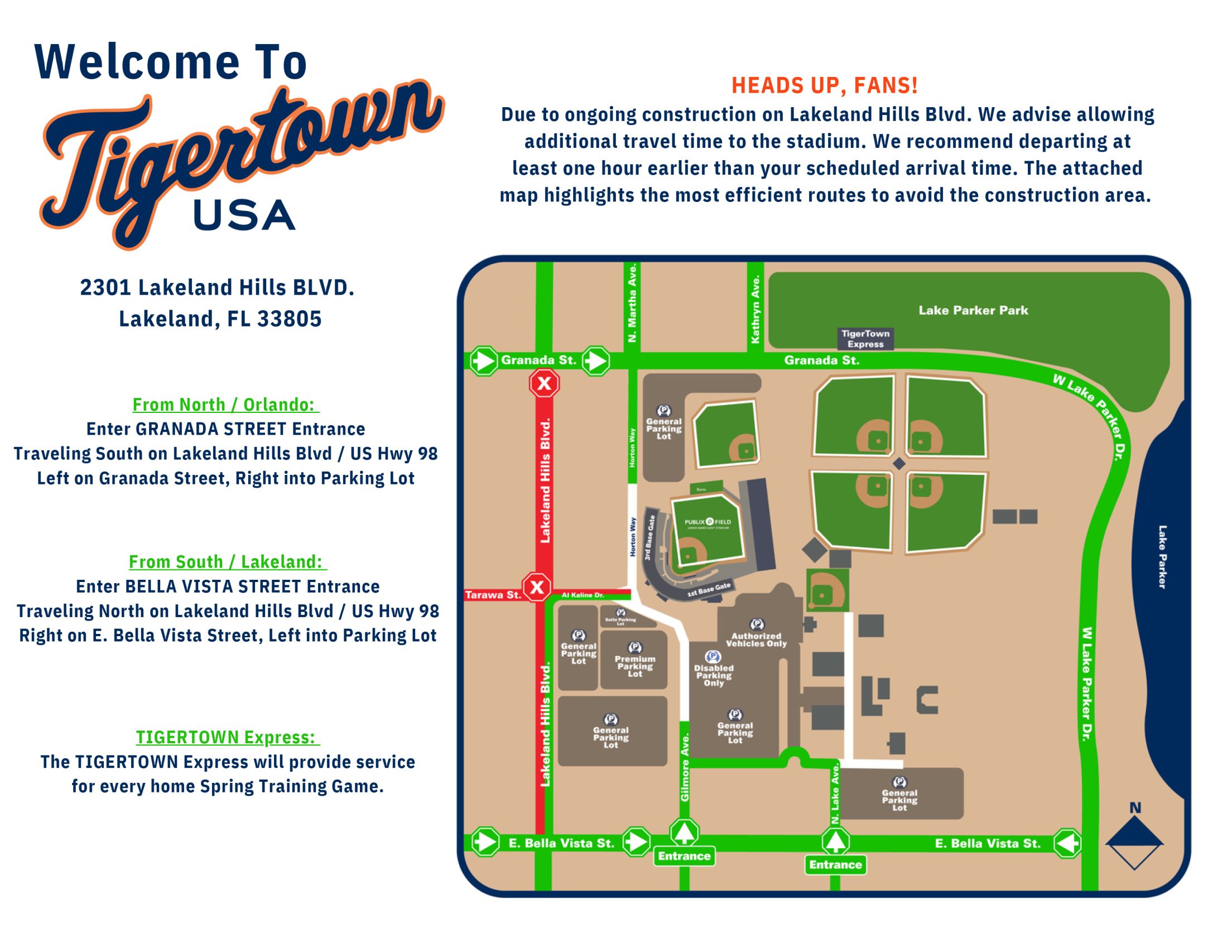 Detroit Tigers Spring Training Ticket Information | Detroit Tigers