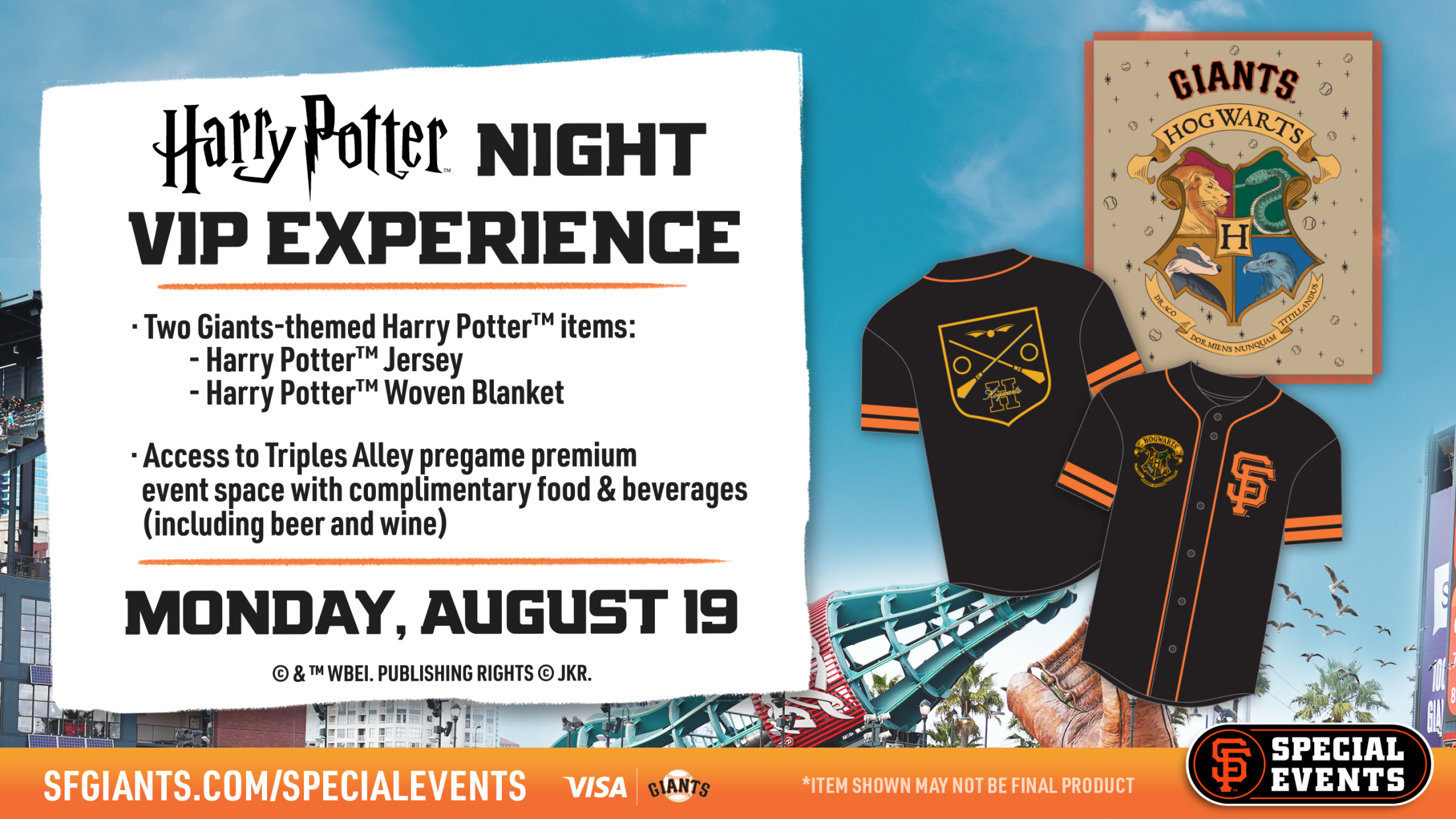Harry Potter™ Night | Special Event | San Francisco Giants
