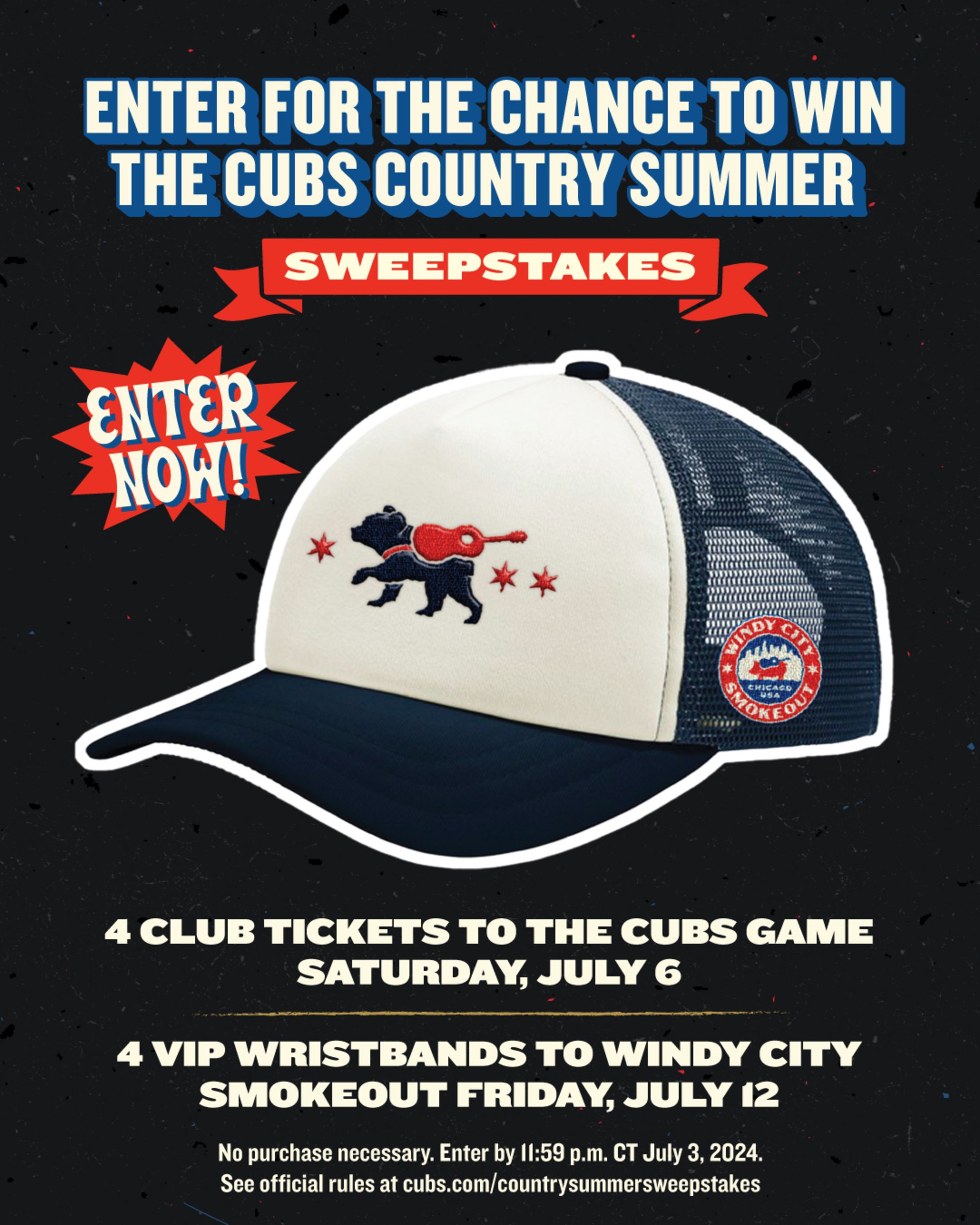 Cubs Country Summer Sweepstakes | Chicago Cubs
