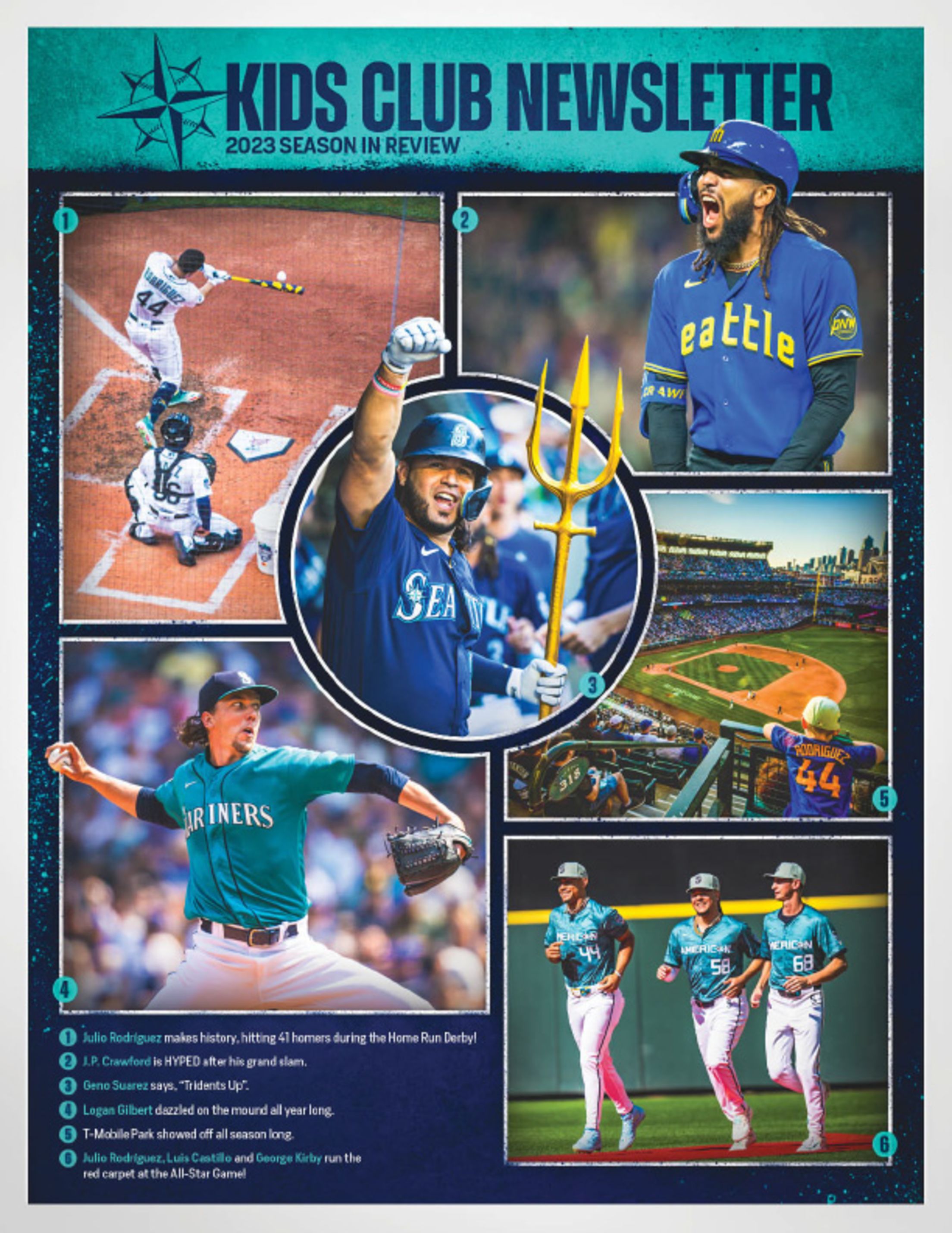 Mariners Kids Club Newsletter | Seattle Mariners
