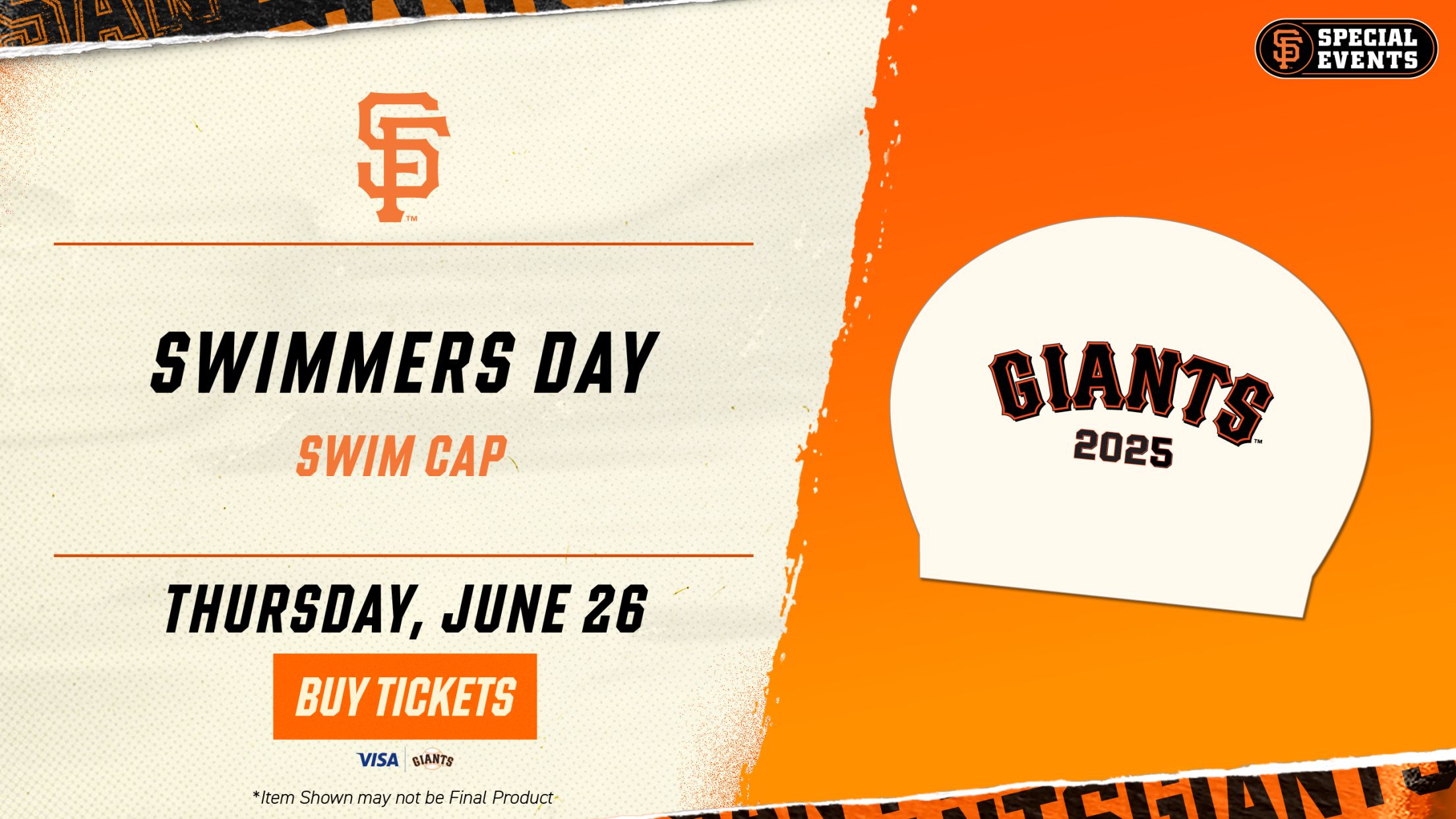 Swim Day | San Francisco Giants
