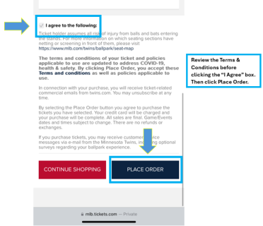 Choice Membership on Mobile | Minnesota Twins