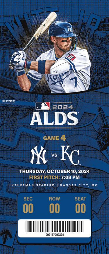 Souvenir Tickets | Kansas City Royals