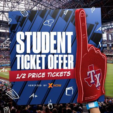 Ticket Specials | Texas Rangers | Texas Rangers