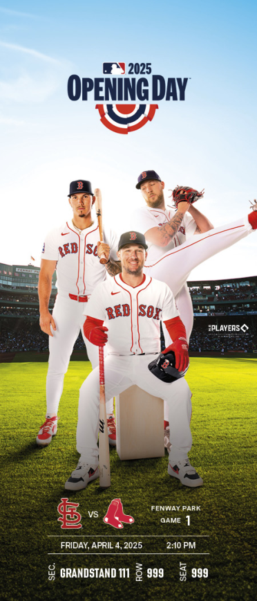 Commemorative Tickets | Boston Red Sox