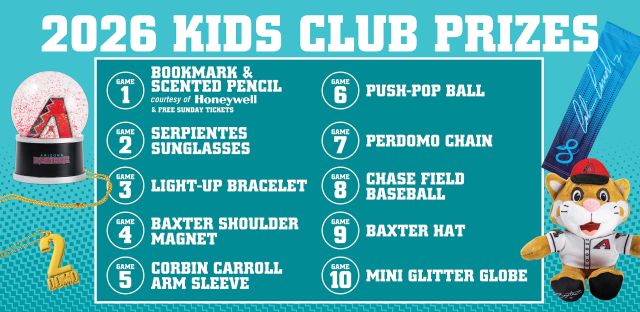 Kids Club | Arizona Diamondbacks