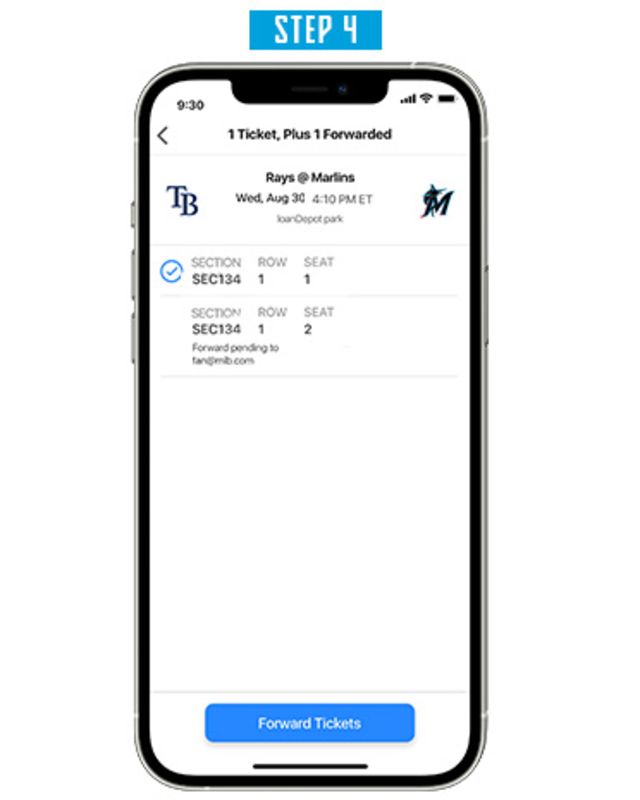 Digital Ticketing in the MLB Ballpark app | Miami Marlins
