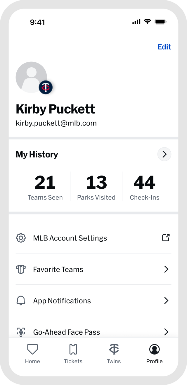 MLB Ballpark App | Minnesota Twins