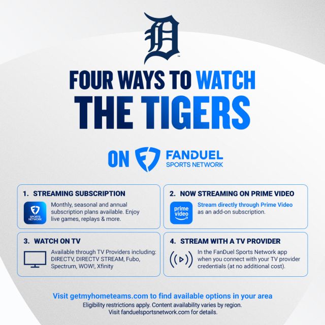 Broadcast Information | Detroit Tigers