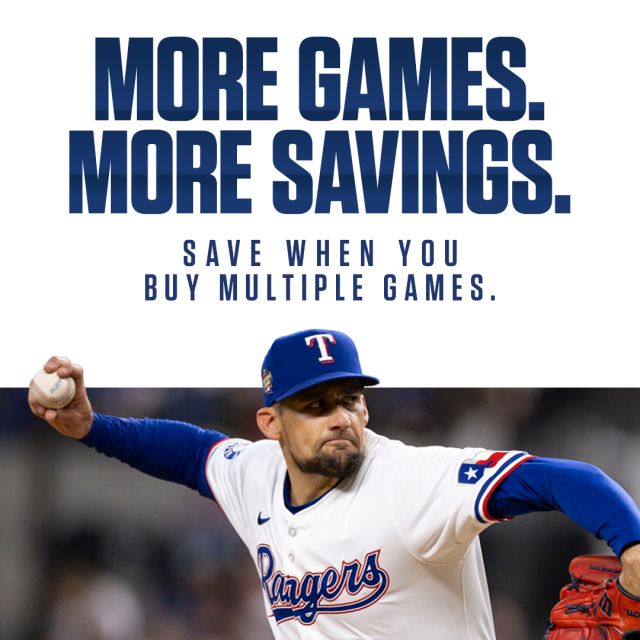 Ticket Specials | Texas Rangers | Texas Rangers