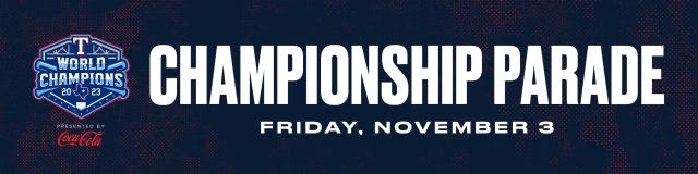 World Series Championship Parade | Texas Rangers