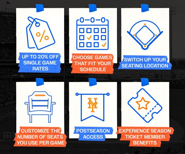 Season Ticket Memberships: Mets Flex | New York Mets