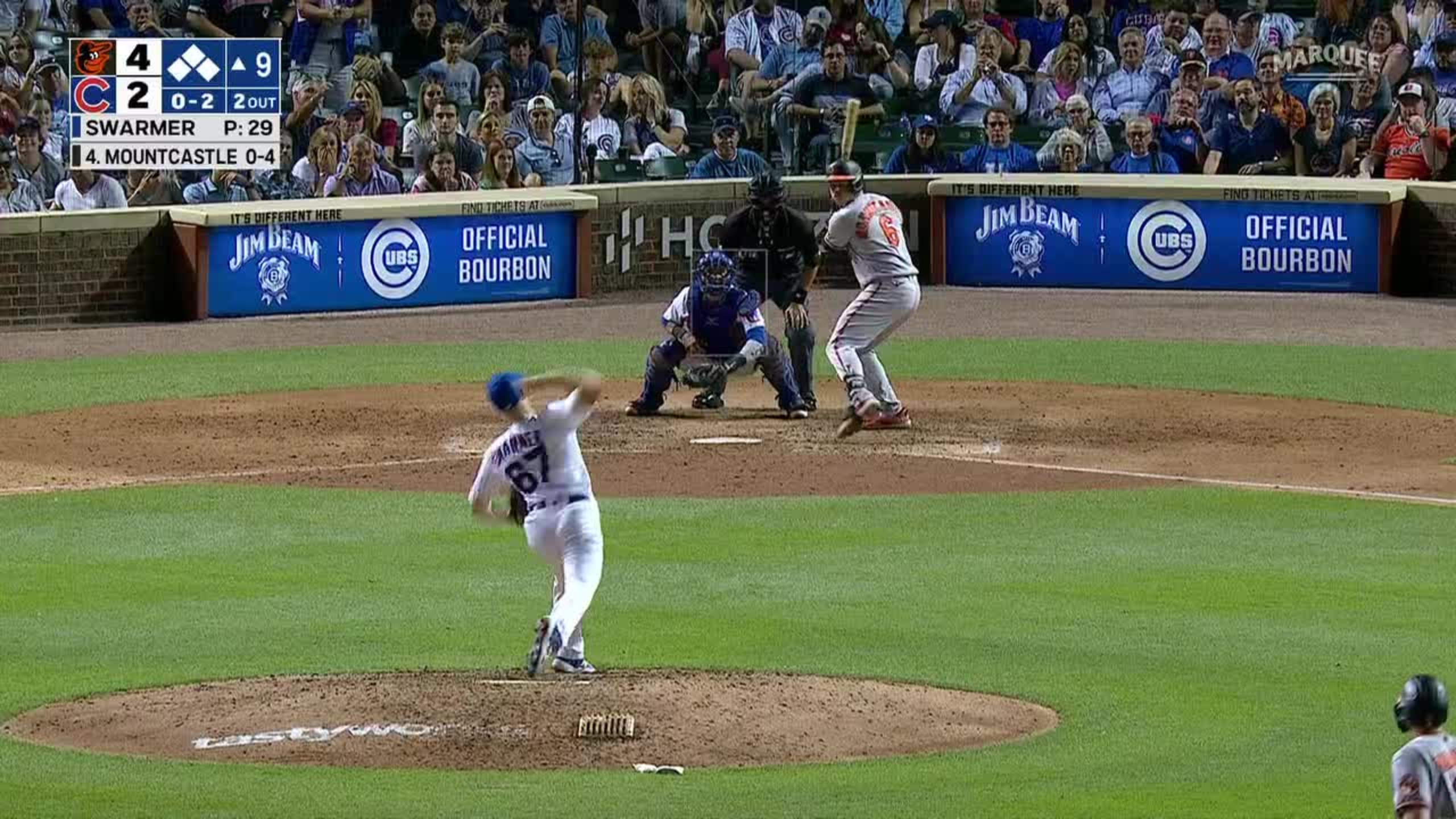 Ryan Mountcastle called out on strikes.