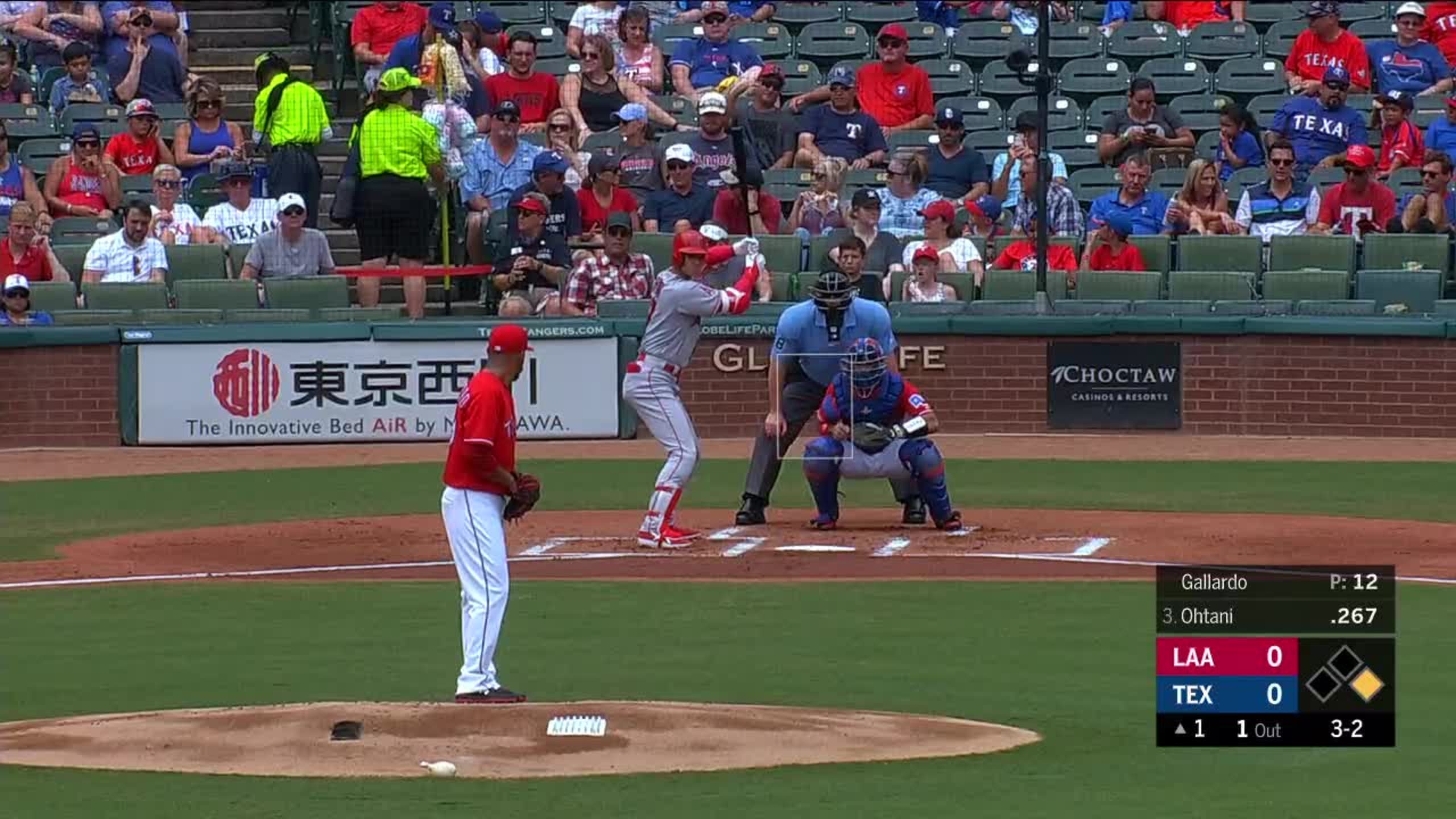 Shohei Ohtani called out on strikes and Kole Calhoun caught stealing ...