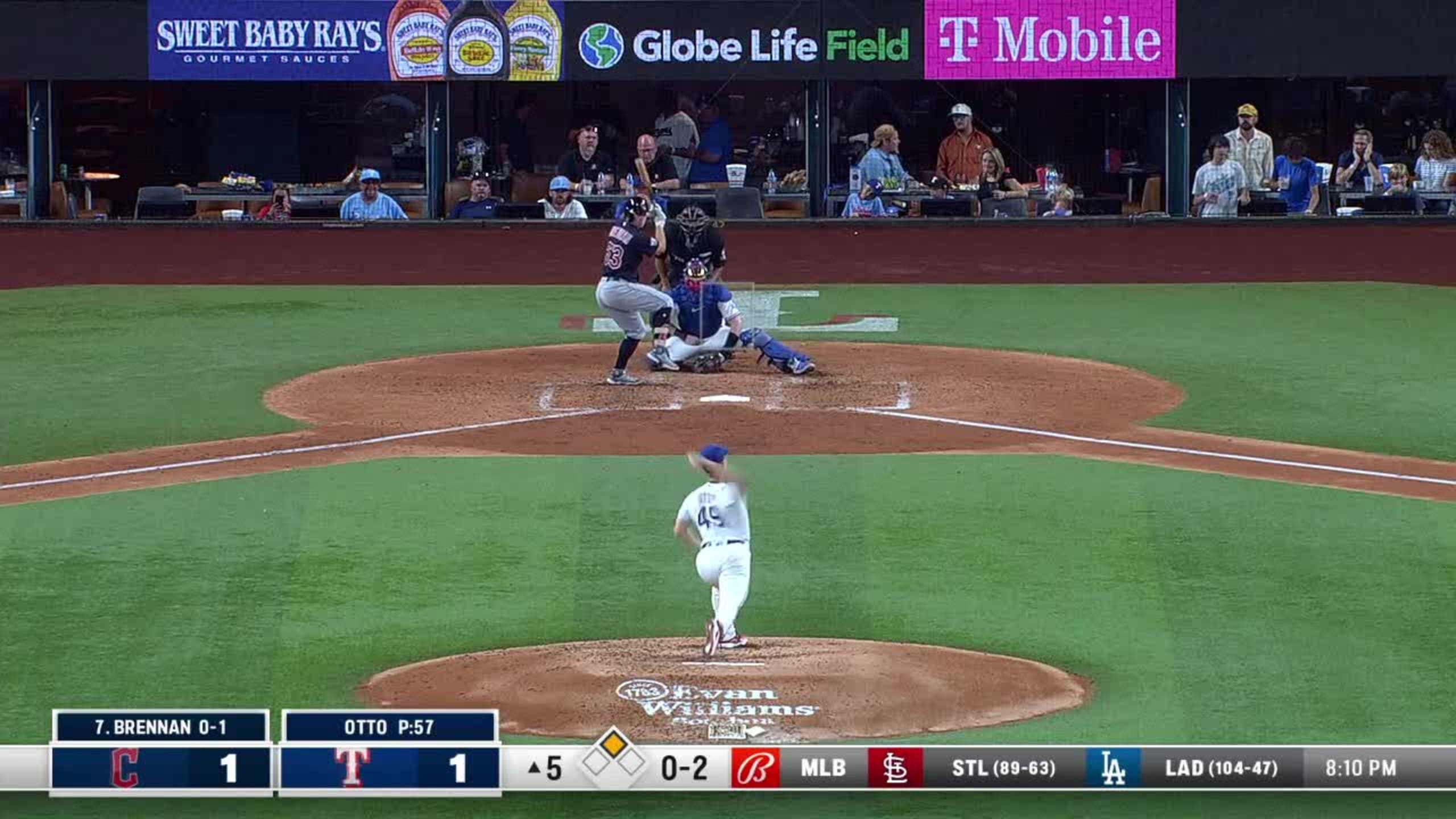 Will Brennan strikes out swinging.