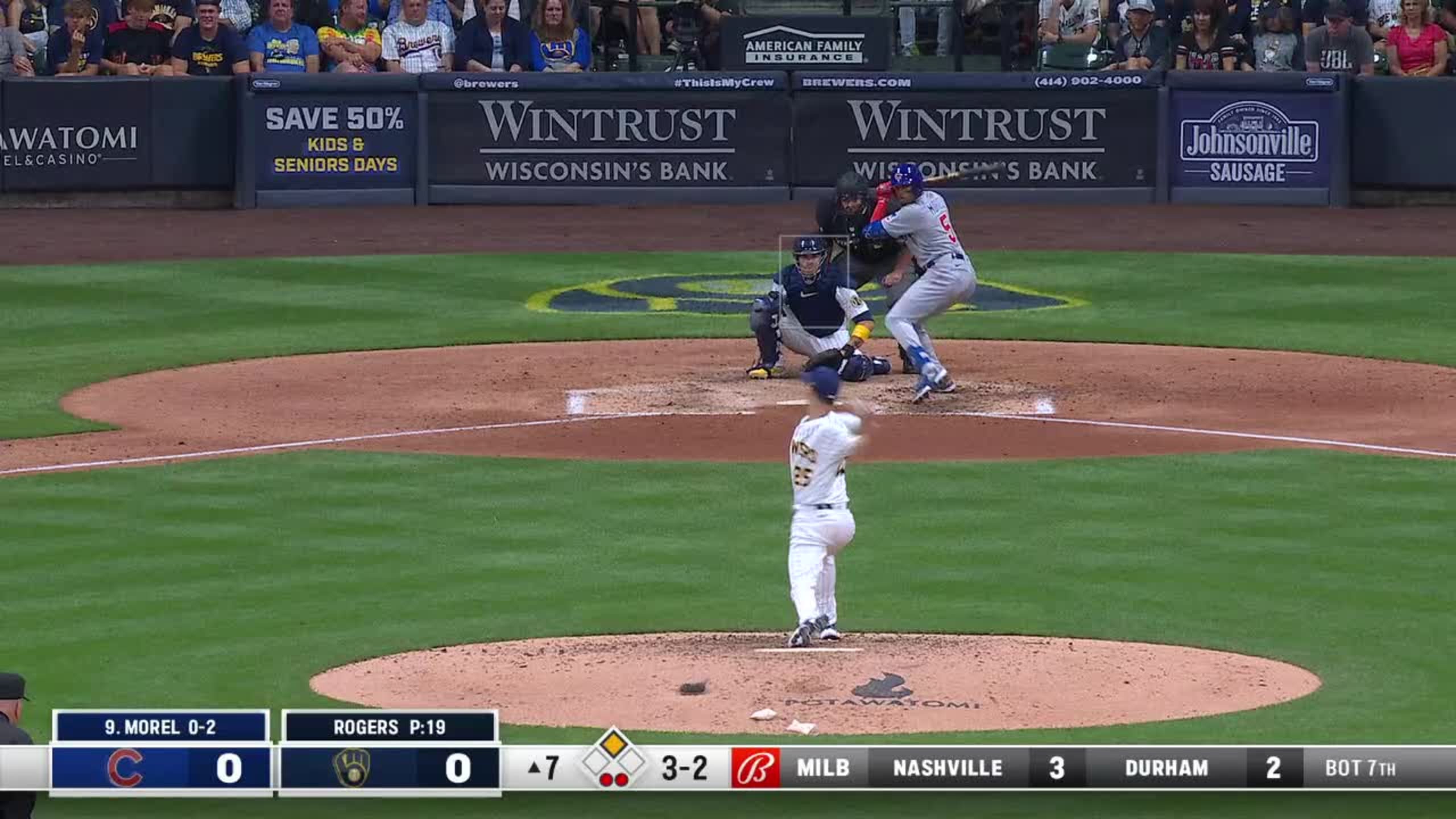 Christopher Morel called out on strikes.