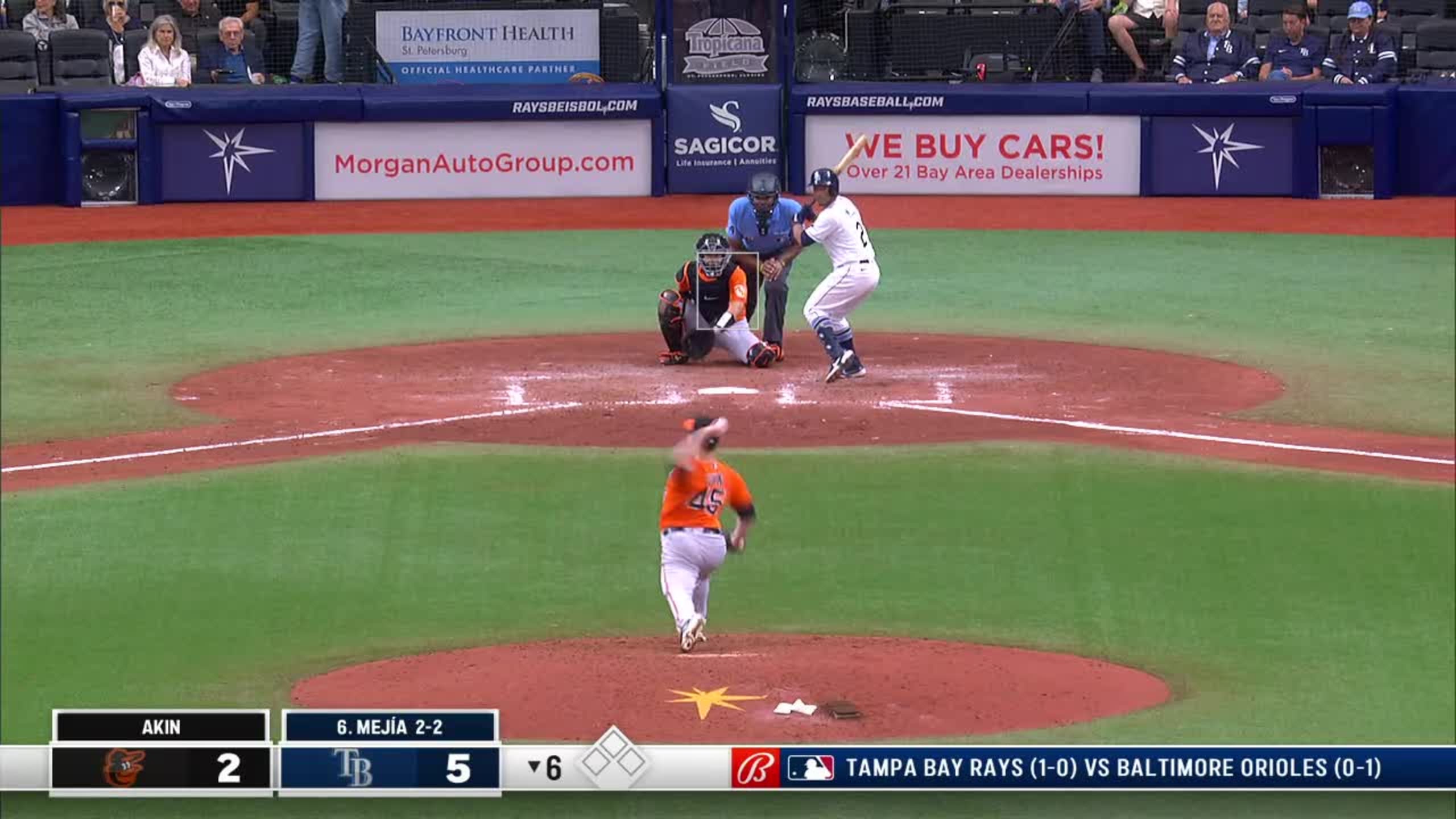 Akin 4-seamer 2022 debut