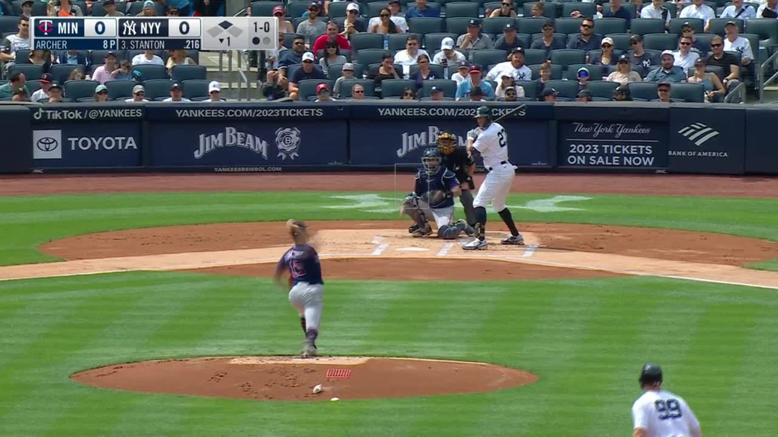 Chris Archer Swinging Strike to Giancarlo Stanton | 09/05/2022 | MLB.com
