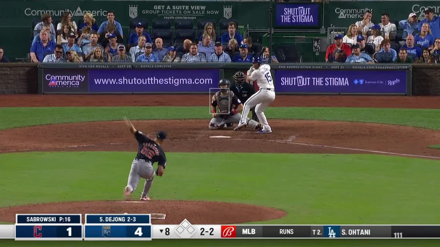 Paul DeJong strikes out swinging. | 09/04/2024 | Cleveland Guardians