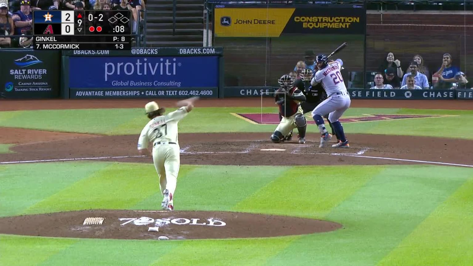 Chas McCormick strikes out swinging. | 09/29/2023 | MLB.com