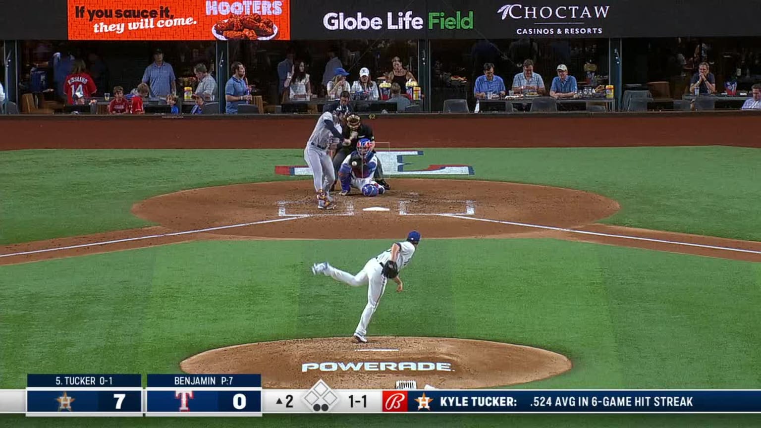 Wes Benjamin Ball to Kyle Tucker | 09/13/2021 | MLB.com