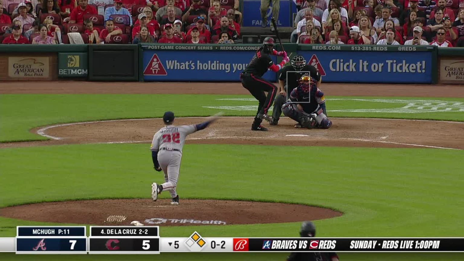 Collin McHugh Ball to Elly De La Cruz | 06/23/2023 | MLB.com