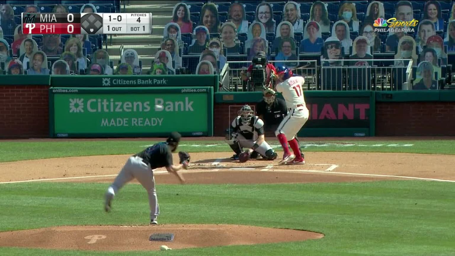 Caleb Smith Swinging Strike to Rhys Hoskins | 07/25/2020 | New York Yankees