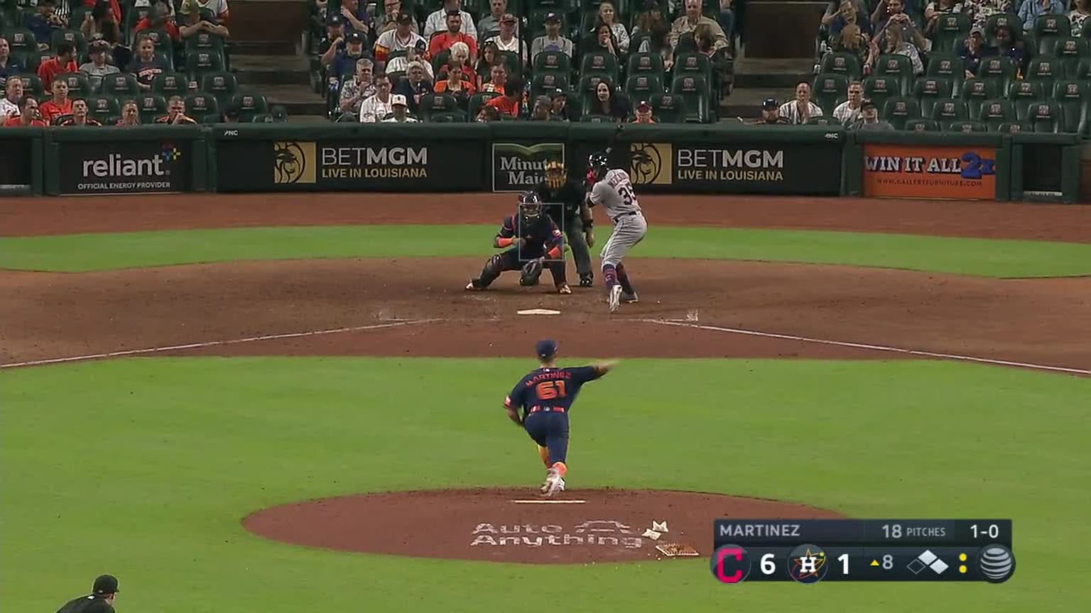 Seth Martinez Ball to Oscar Mercado | 05/23/2022 | Houston Astros