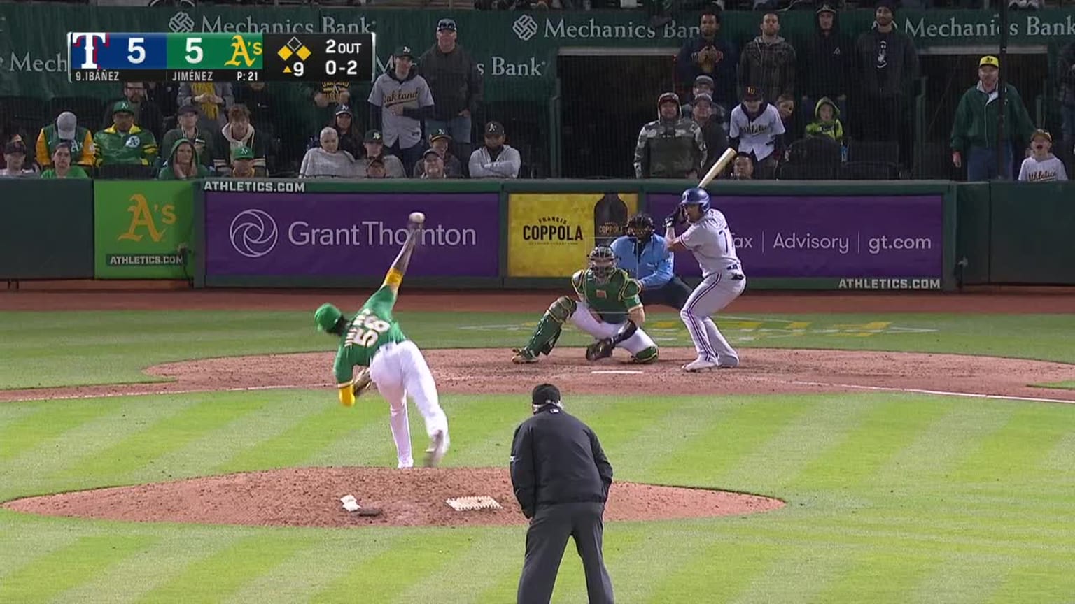 Dany Jimenez Ball In Dirt to Andy Ibanez | 05/27/2022 | MLB.com