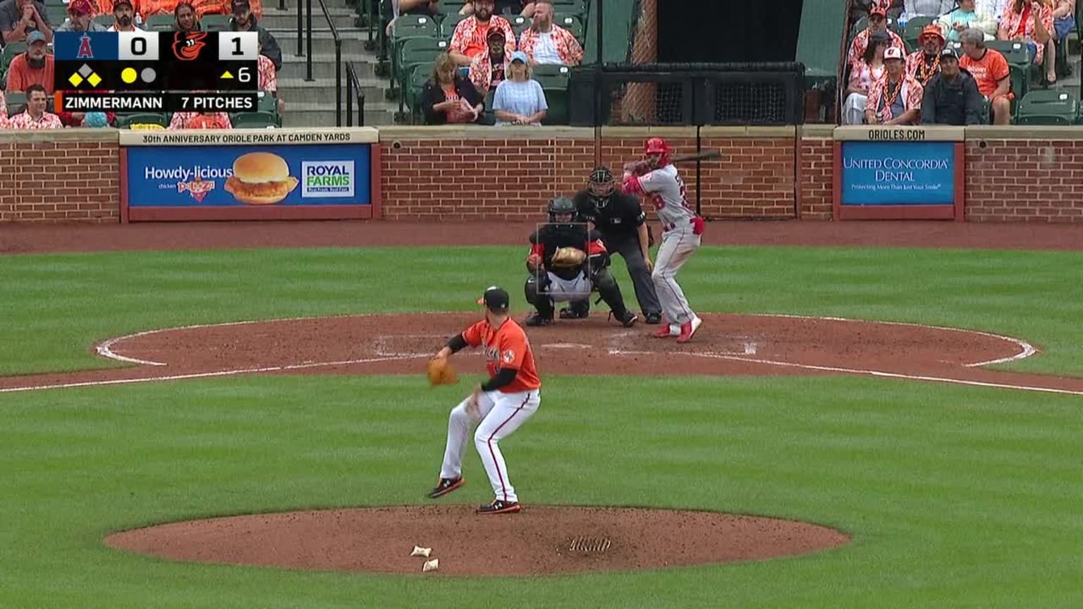 Bruce Zimmermann Ball to Michael Stefanic | 07/09/2022 | Baltimore Orioles